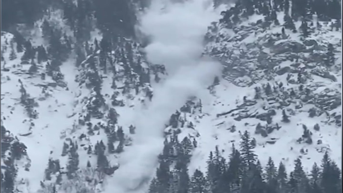 Intense snowfall triggers fast-moving avalanche | 13newsnow.com