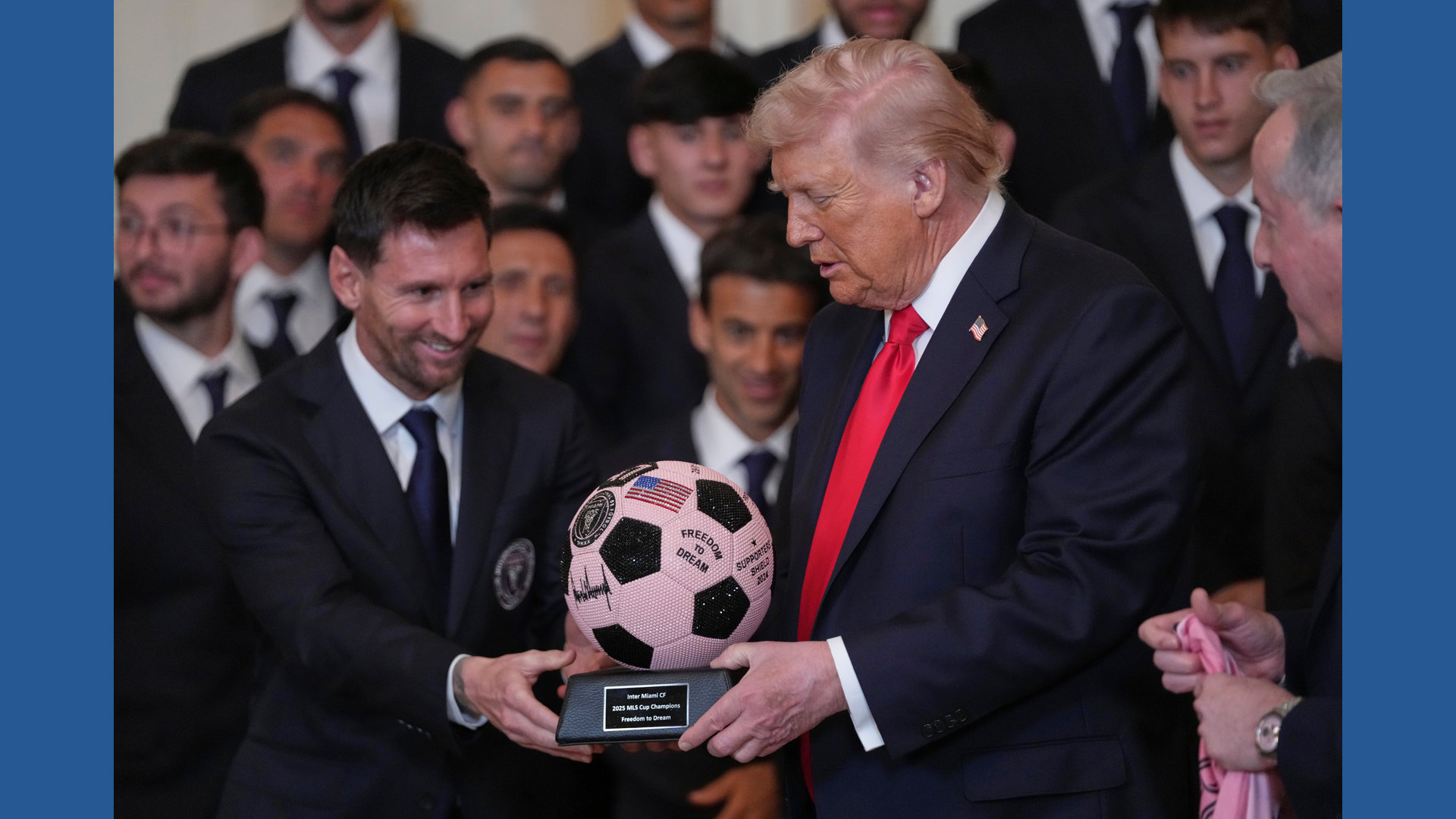 Lionel Messi and Inter Miami feted by President Donald Trump at the ...