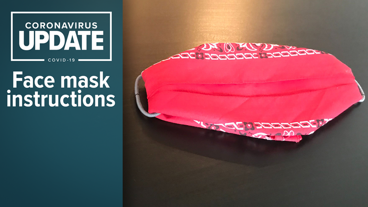 How to make your own face mask to combat coronavirus spread | 13newsnow.com