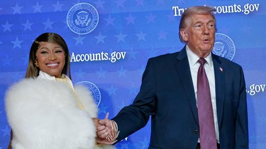 Nicki Minaj to pledge money for Trump Accounts as she appears at the ...