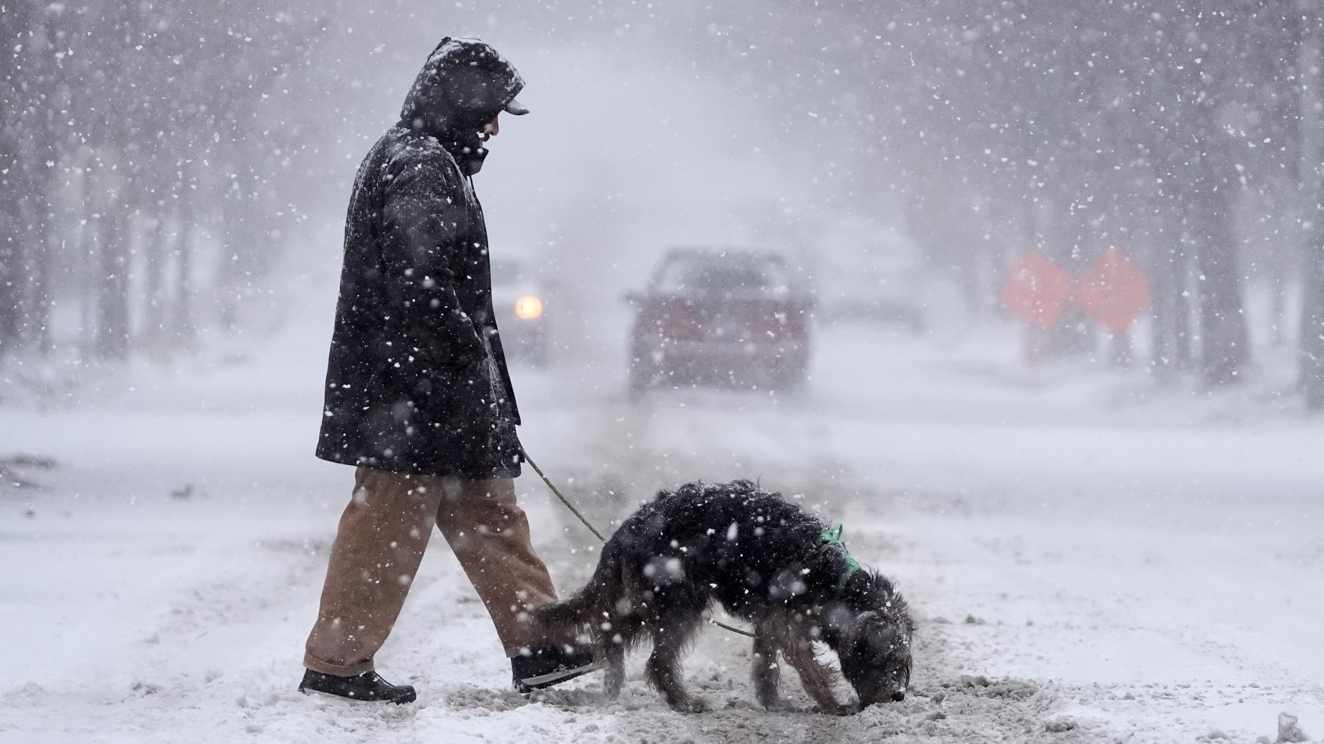 Photos: Winter storm blankets snow over the U.S. Capitol | 13newsnow.com