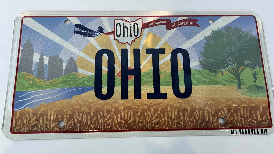 Misprinted Ohio license plate flew through approval | 13newsnow.com