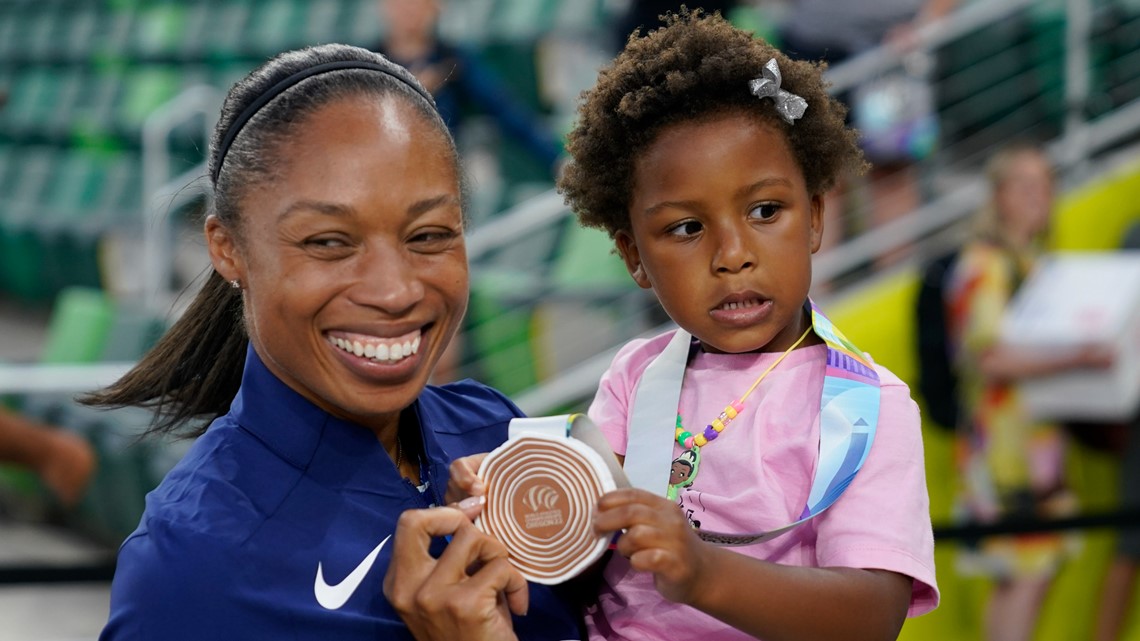 Did Allyson Felix retire from running track? | 13newsnow.com