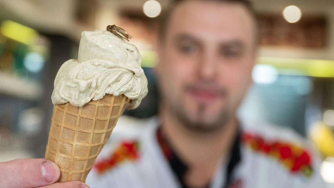 Ice cream shop in Germany offering cricket-flavored scoops | 13newsnow.com
