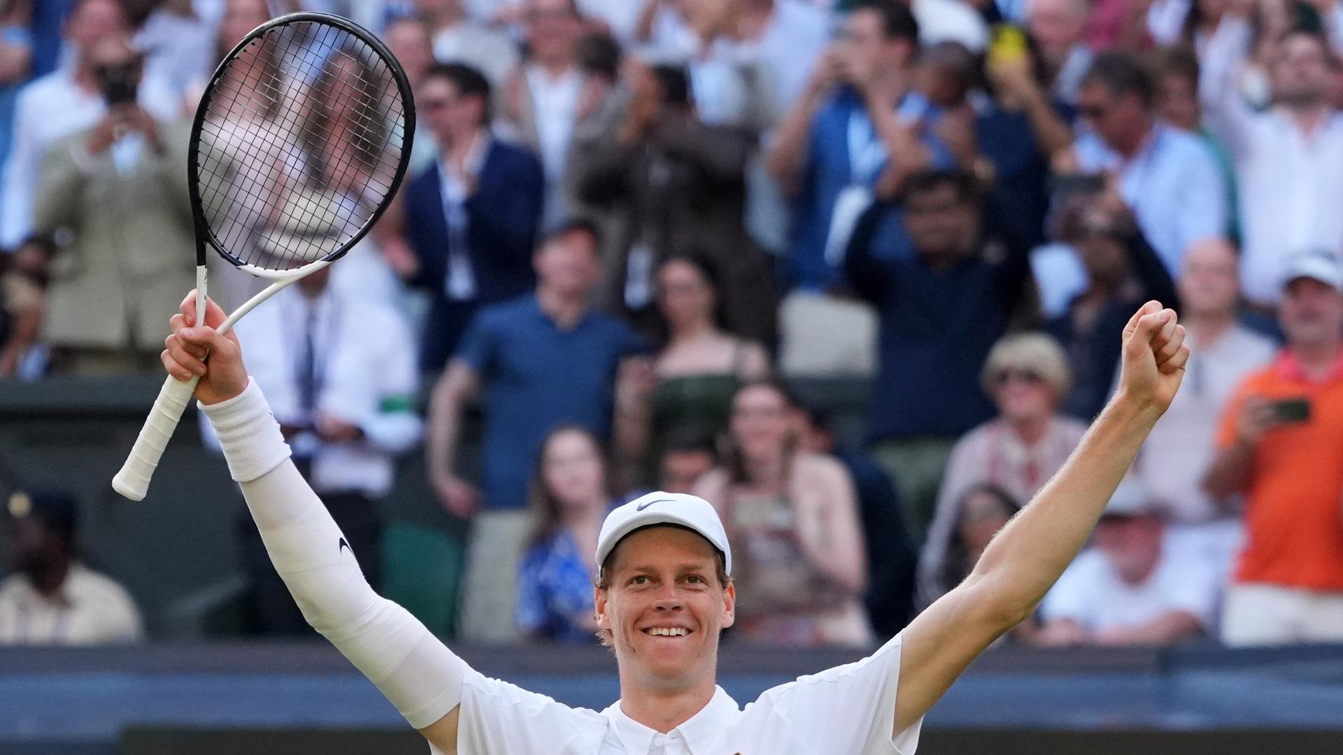 Jannik Sinner wins first Wimbledon title, beats defending champion ...