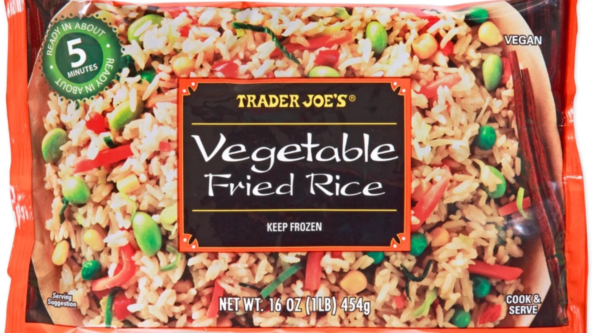 Trader Joe's Vegetable Fried Rice added to massive glass contamination ...