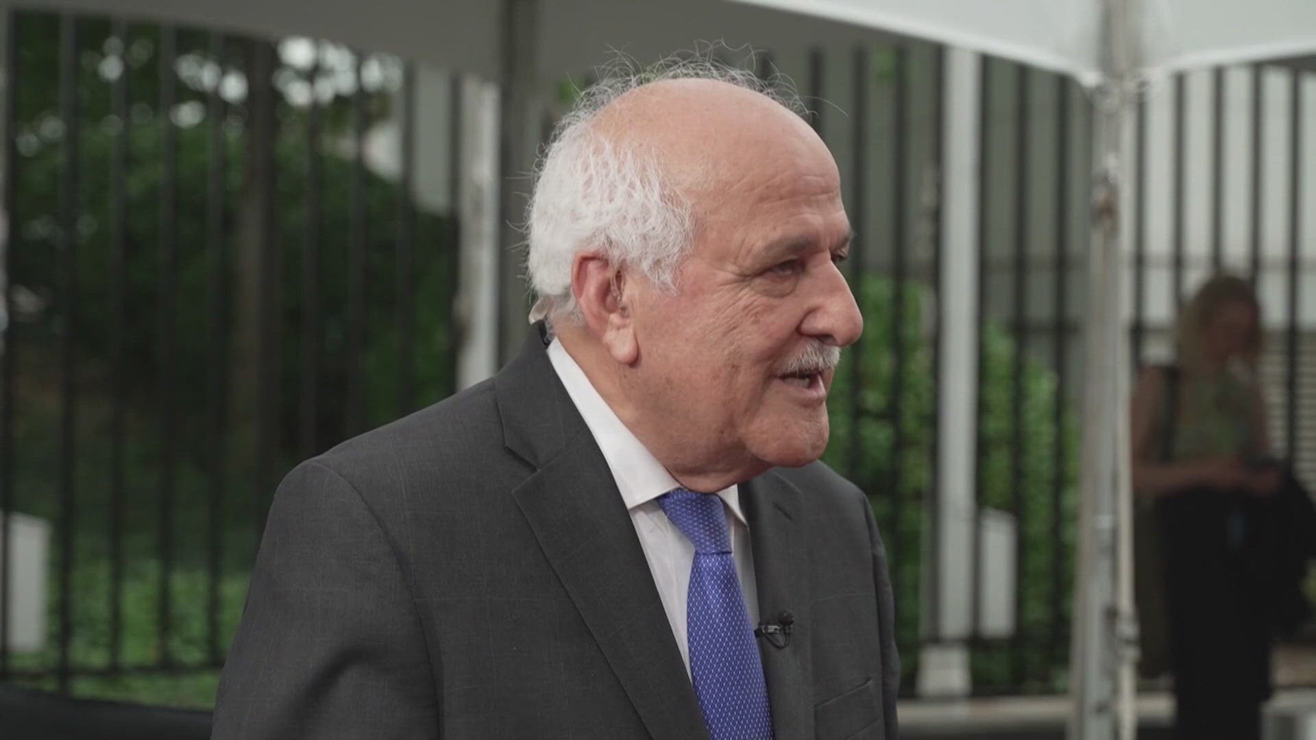 Palestinian leader Mahmoud Abbas arrives in Egypt's Sharm el-Sheikh to ...