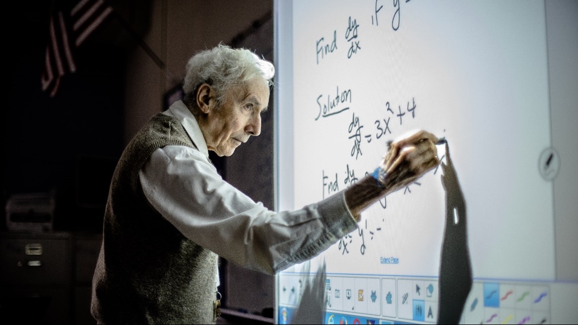 In 60 years, a legendary Virginia math teacher has touched thousands ...