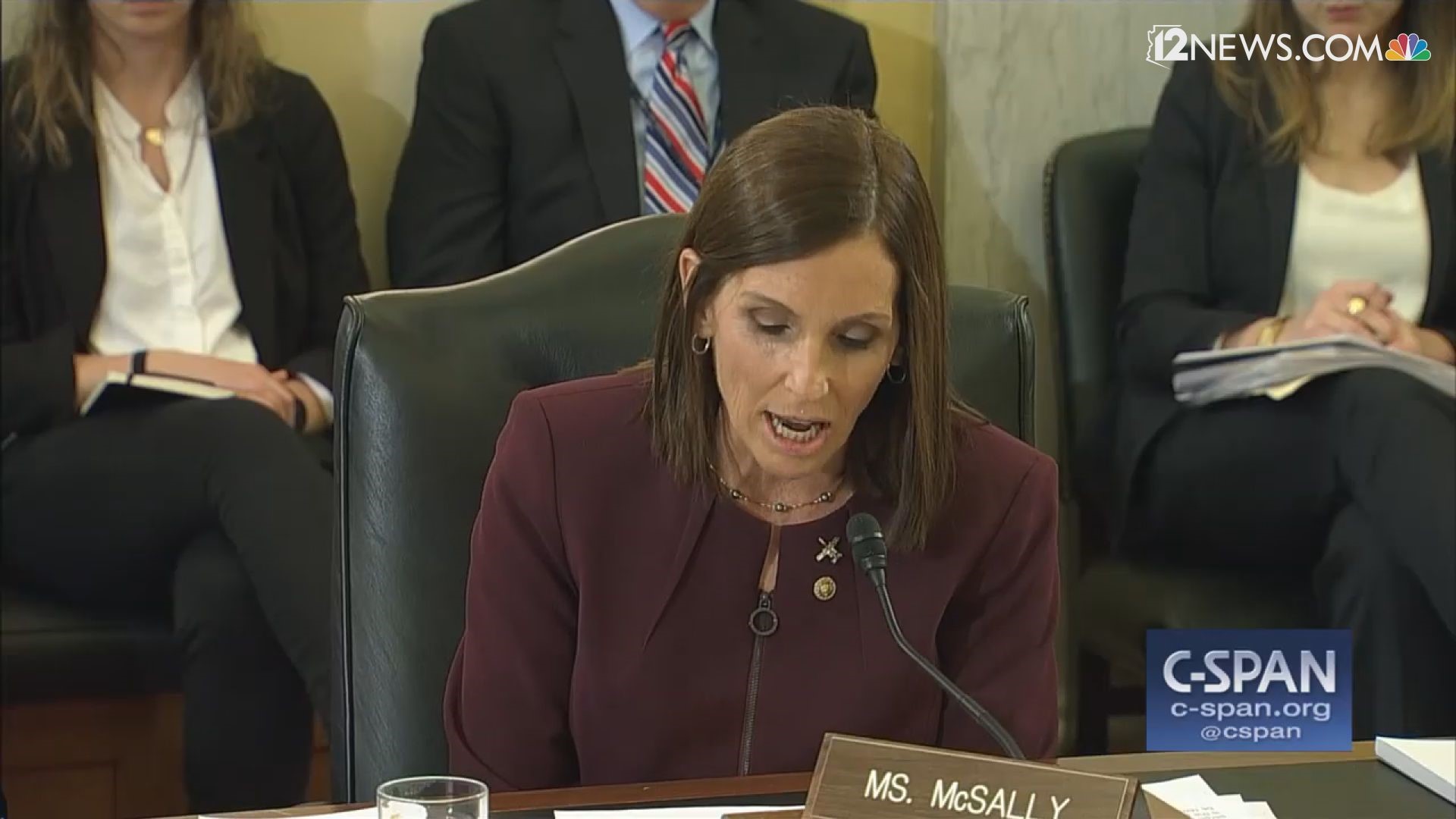 Sen. McSally, ex-Air Force pilot, says officer raped her | 13newsnow.com