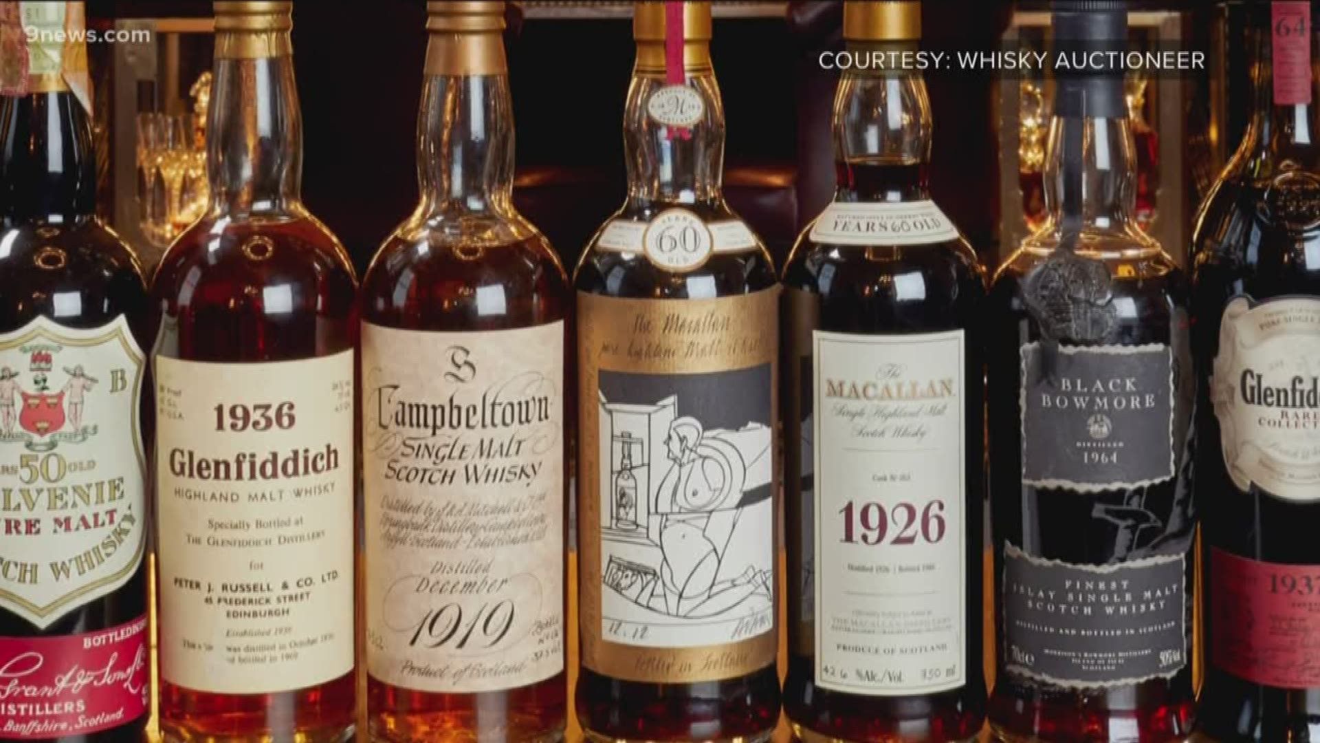 World's largest private whisky collection up for auction | 13newsnow.com