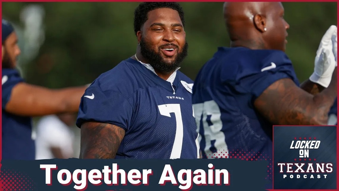 As starting five offensive linemen take the field, Houston Texans ...