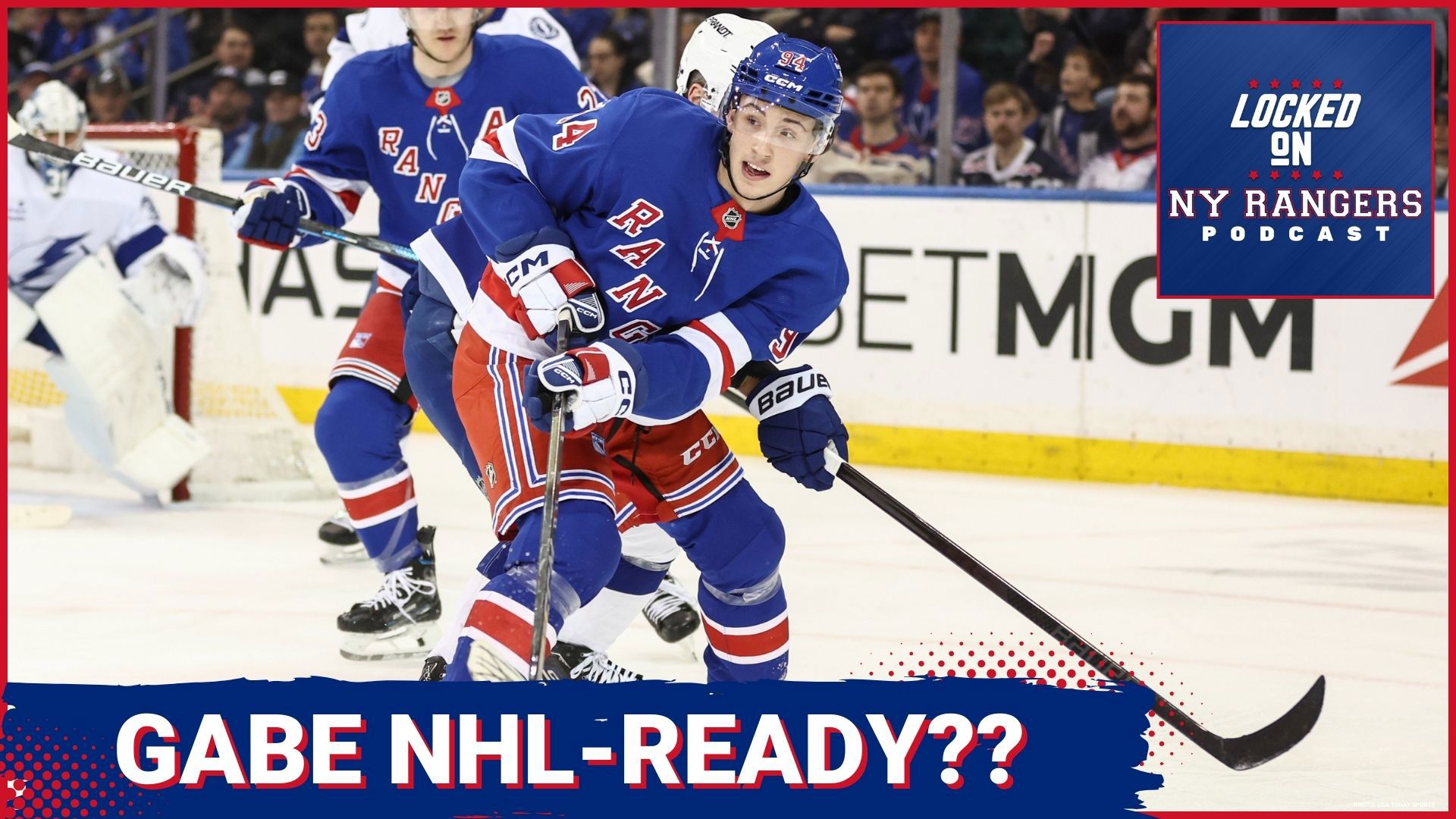 Gabe Perreault to make Rangers Opening Night roster? Ranger rookie ...
