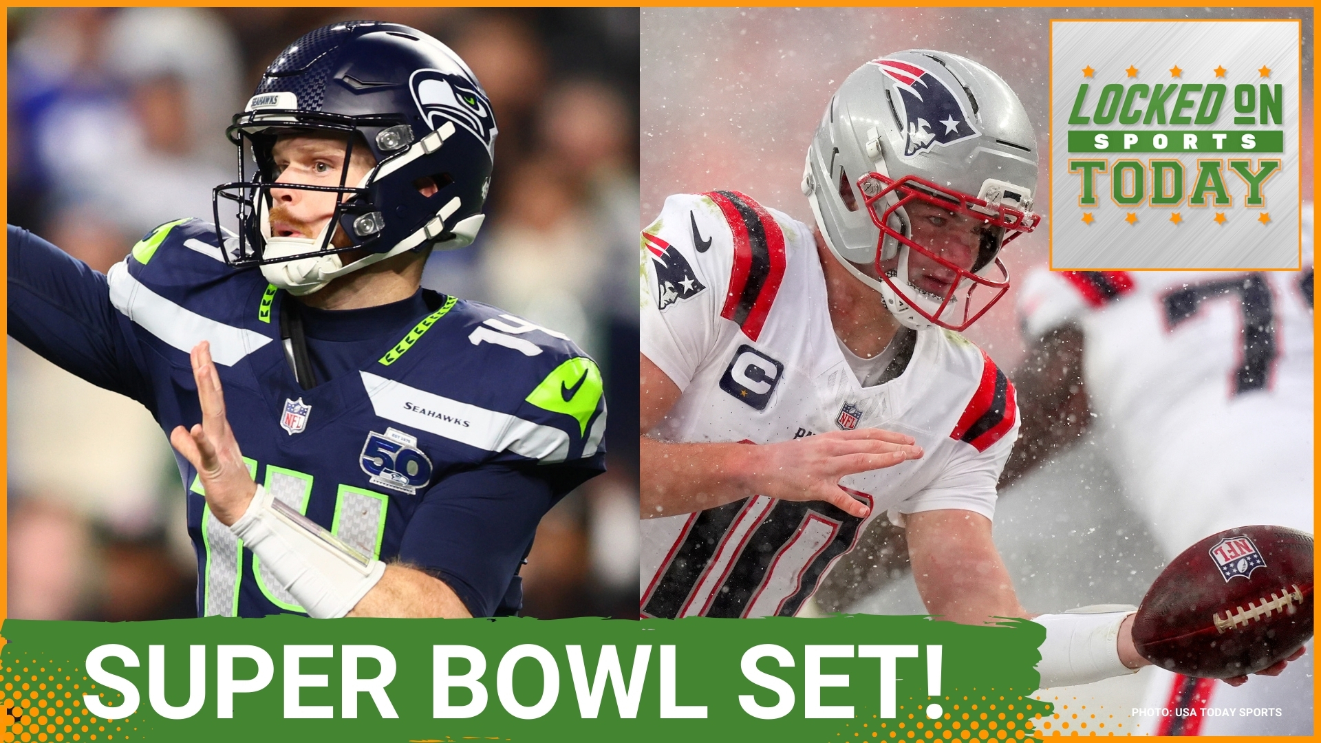 The Seattle Seahawks and New England Patriots SURVIVE Title Games, Meet ...