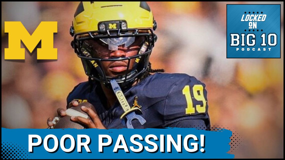 FATAL FLAW: Can Michigan FIX Their PASSING Game WOES Before COLLEGE FOOTBALL PLAYOFF Run ...