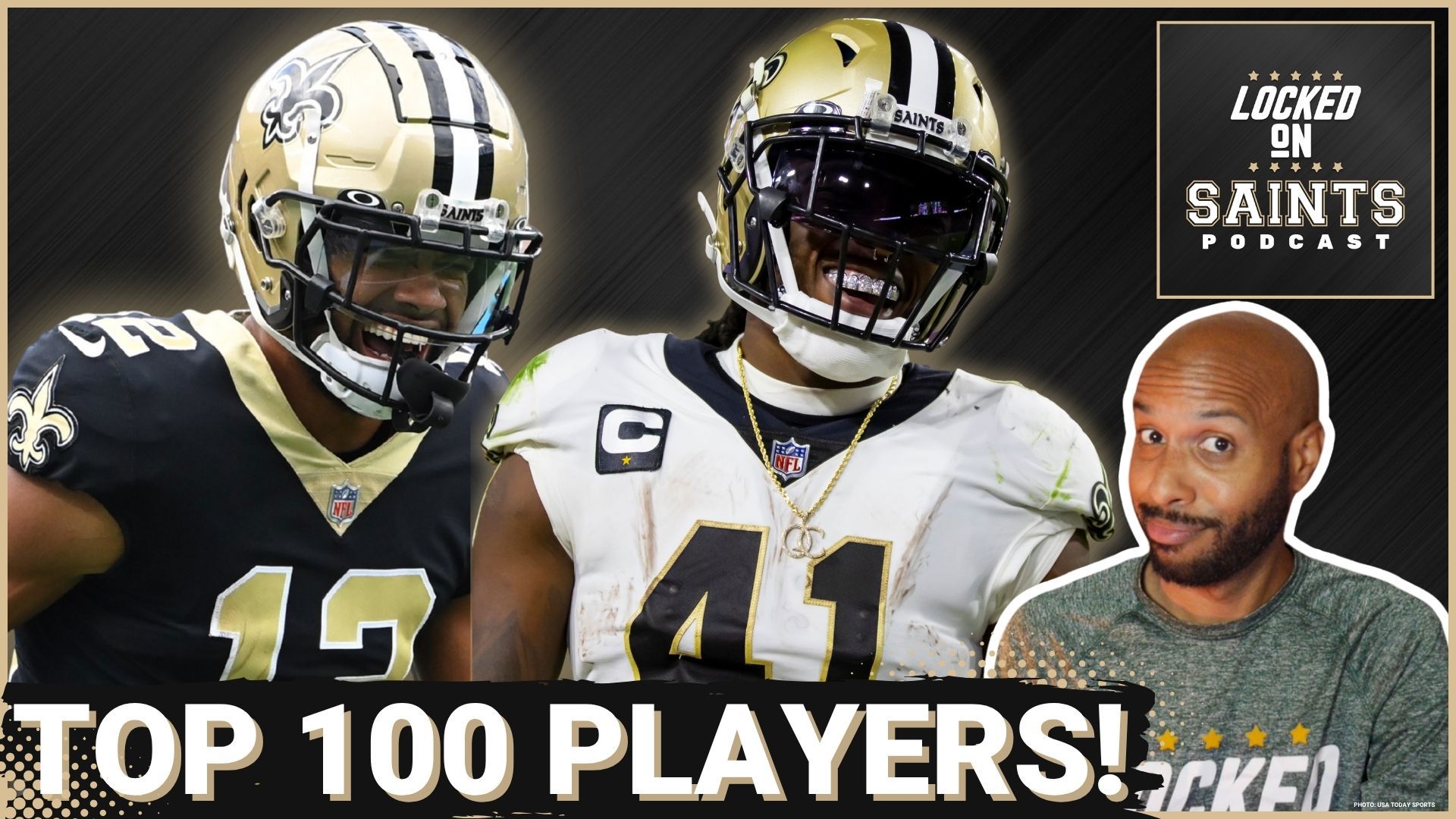 PLAYMAKERS: New Orleans Saints' Alvin Kamara and Chris Olave DESERVE NFL Top 100 Rankings ...