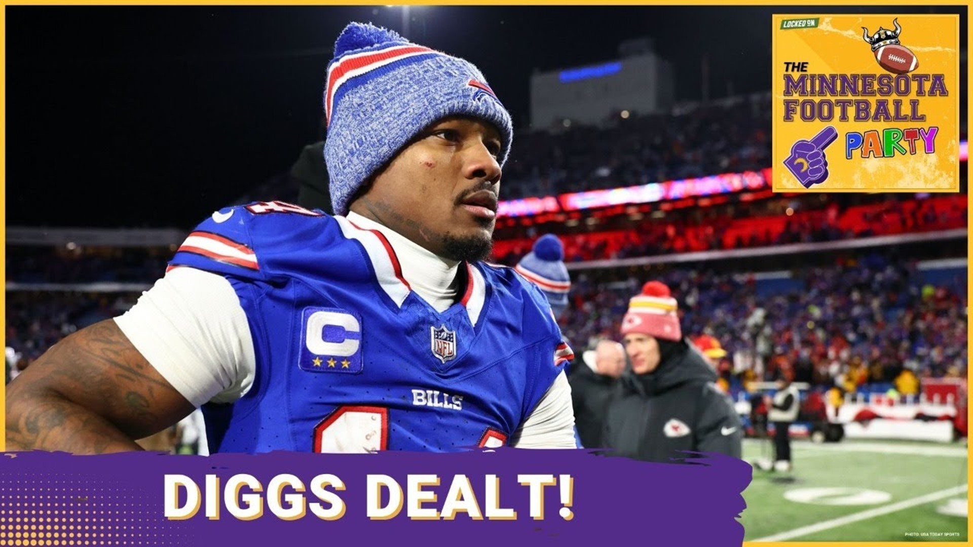 Former Minnesota Vikings WR Stefon Diggs TRADED From Buffalo Bills ...