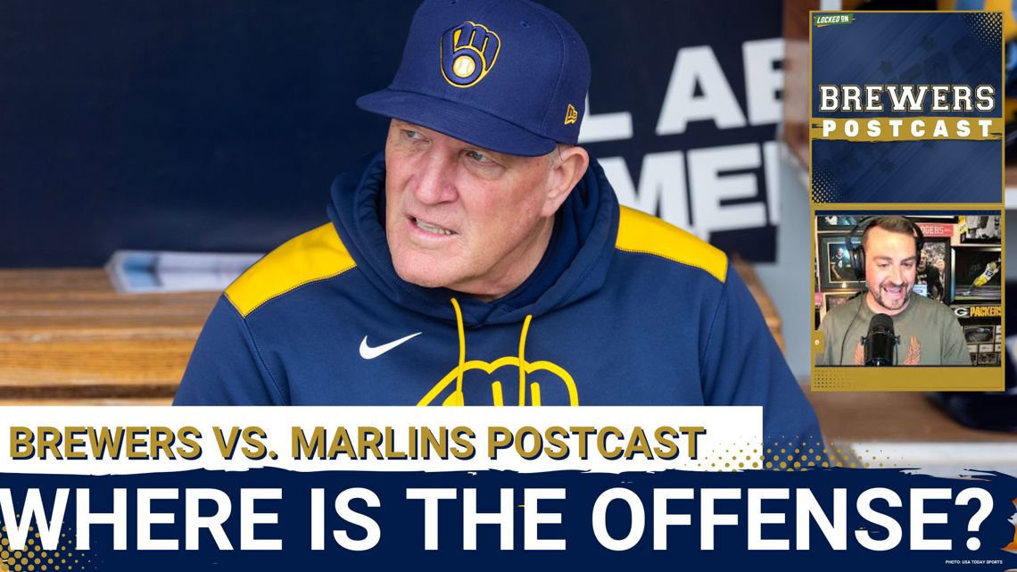 BREWERS POSTCAST: Brewers Fall Again To Marlins | Suffer 3rd Loss in 4 ...