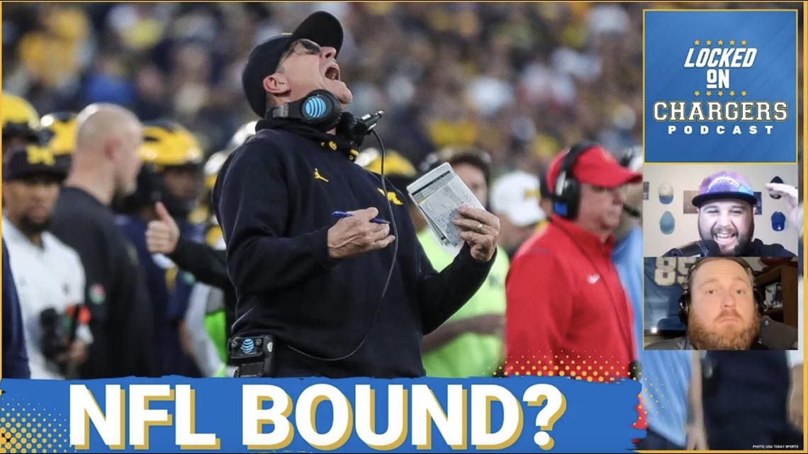 Is Jim Harbaugh Headed to the NFL After CFP Win? | Dan Quinn's Chargers ...