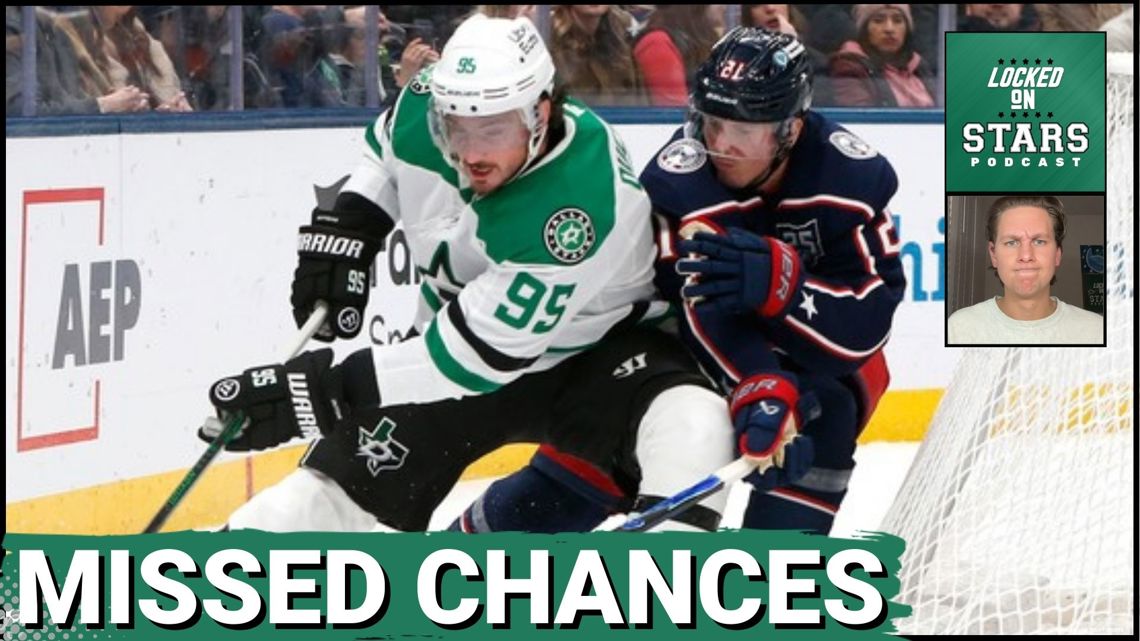 Missed Opportunities SHATTERS Dallas Stars Momentum Blue Jackets in ...