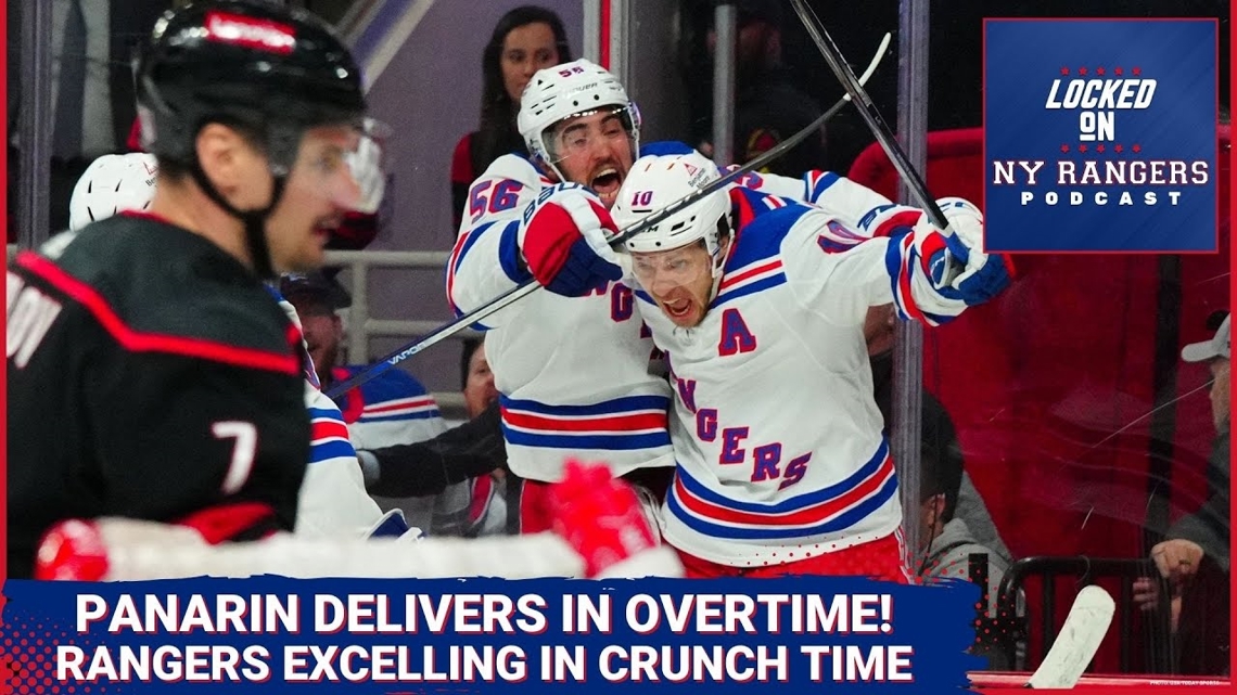 Panarin comes up CLUTCH with Game 3 overtime winner! Rangers continue ...