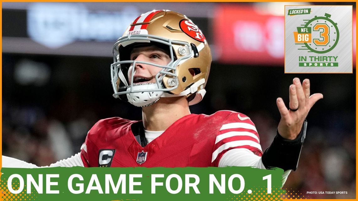 The 49ers Can CLINCH NO. 1 SEED With Win Over Seahawks | The Big 3 in ...