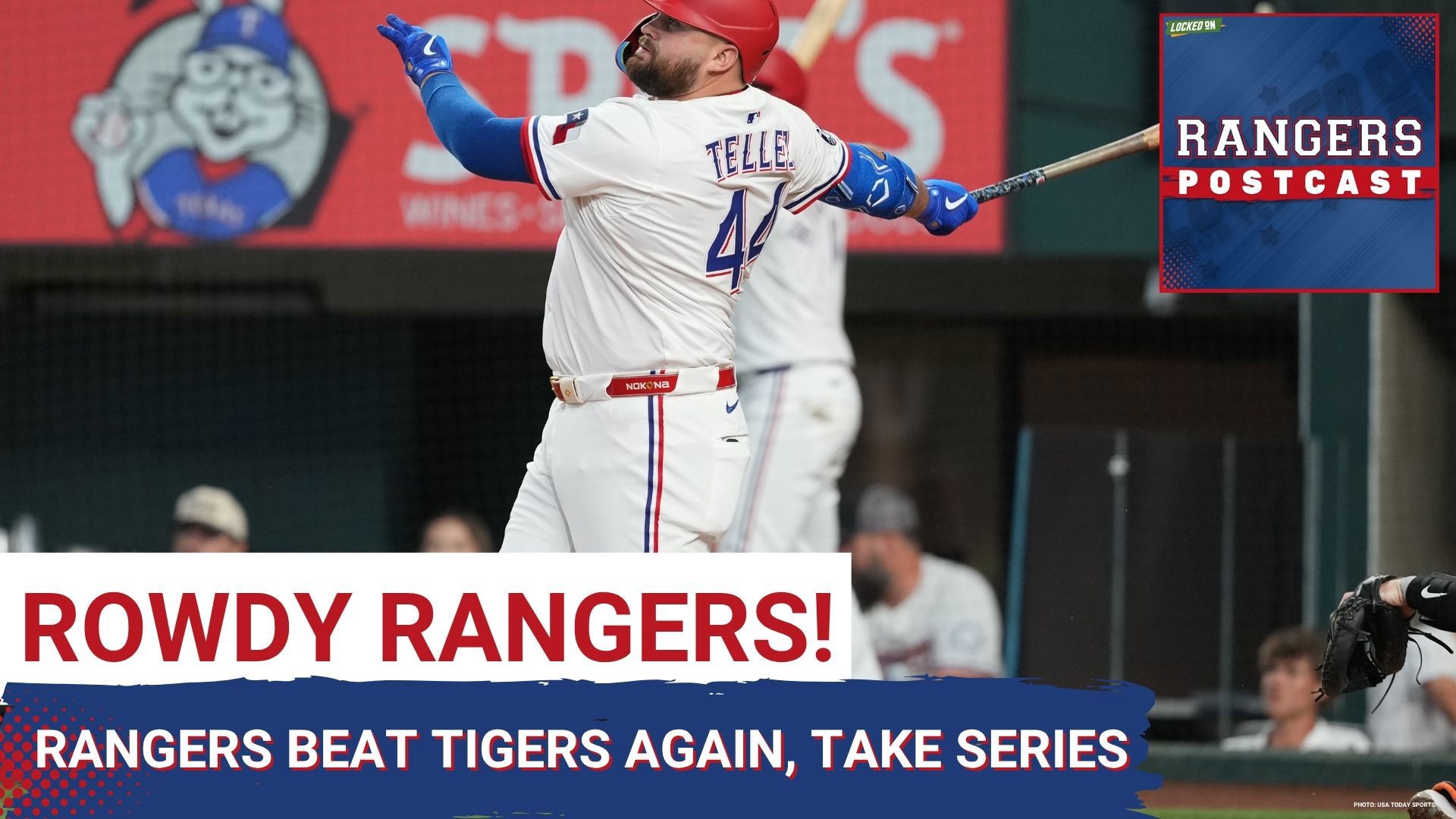 The Rangers made it 2 in a row over the top team in baseball, beating ...