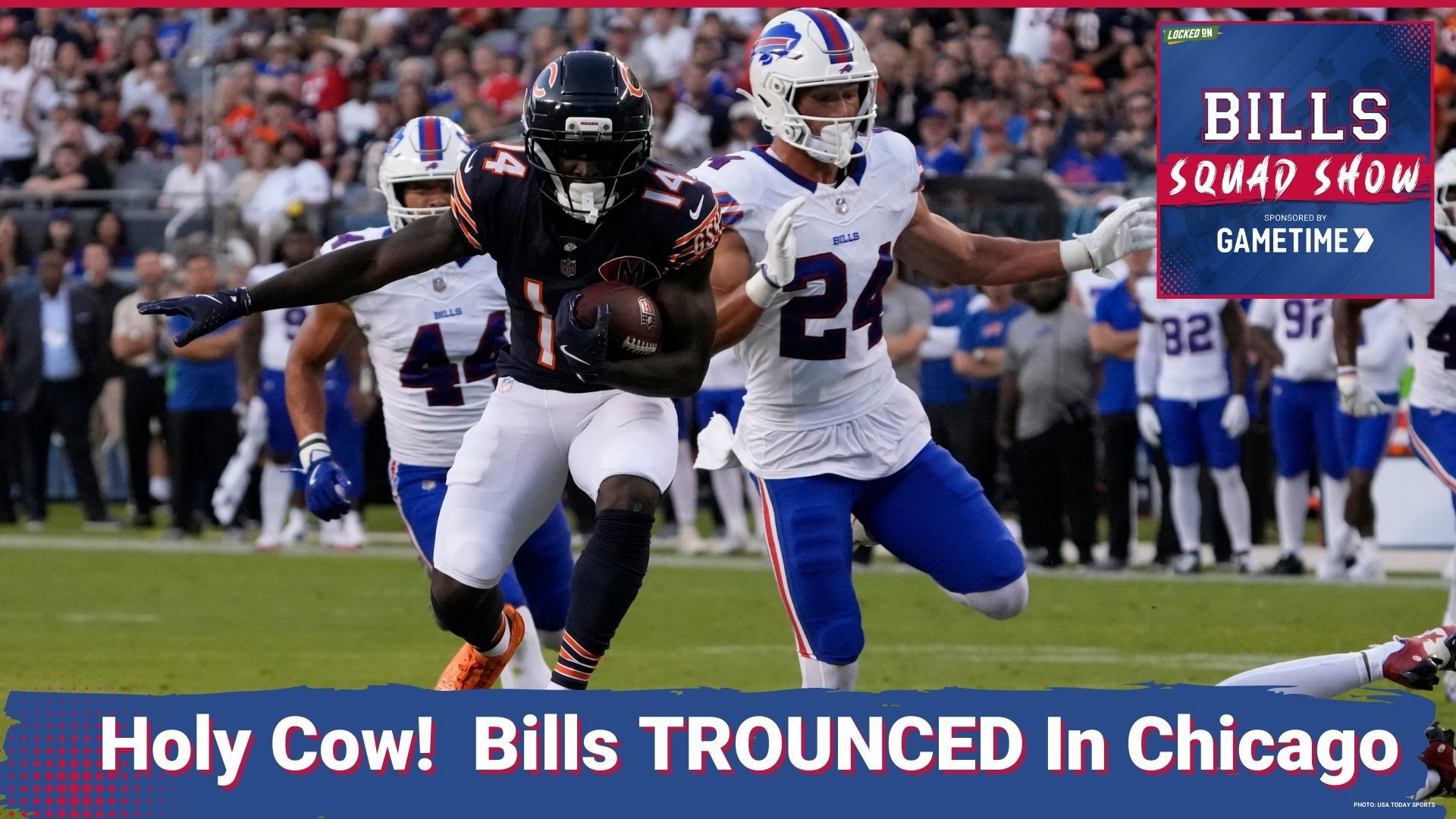 BILLS SQUAD SHOW: Holy Cow! Bills THROTTLED in Chicago. Starters sit ...