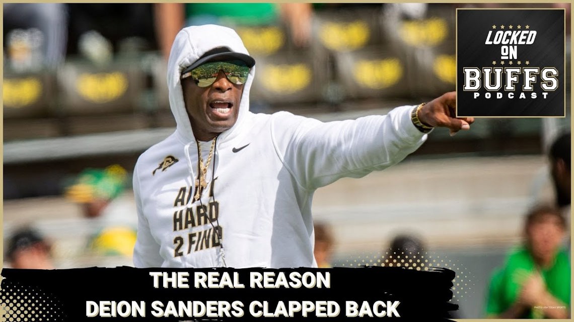 The Real Reason Deion Sanders Clapped Back At The CFB Reporter | Feat ...