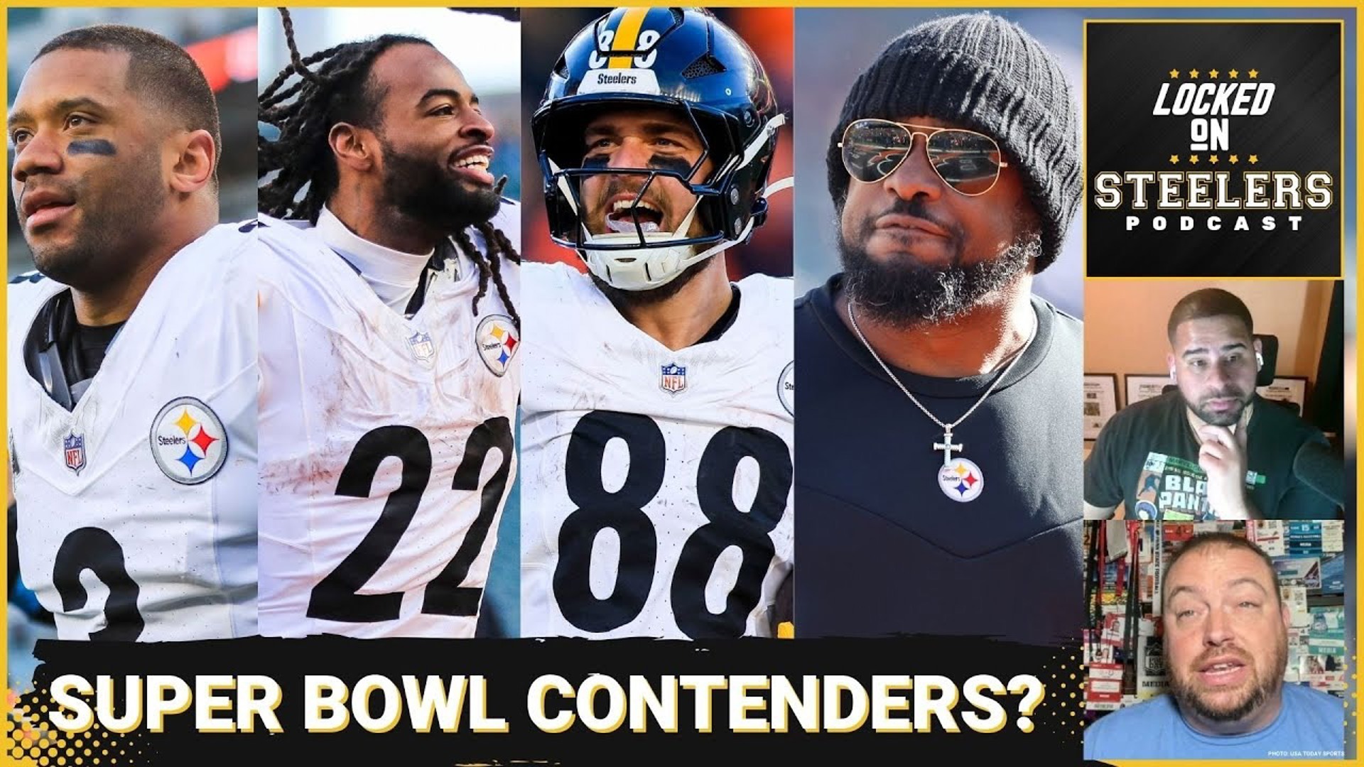 Steelers Super Bowl Contenders w/Russell Wilson Leading Offense? | Cam ...