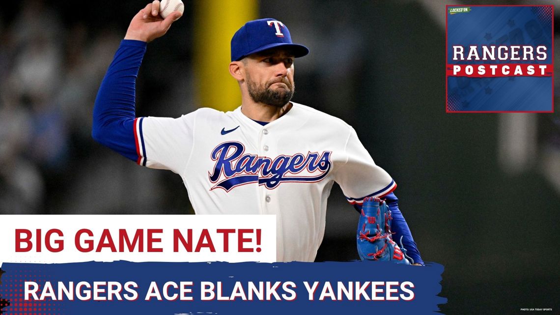 RANGERS POSTCAST: The Rangers BLANKED the Yankees to salvage the finale ...