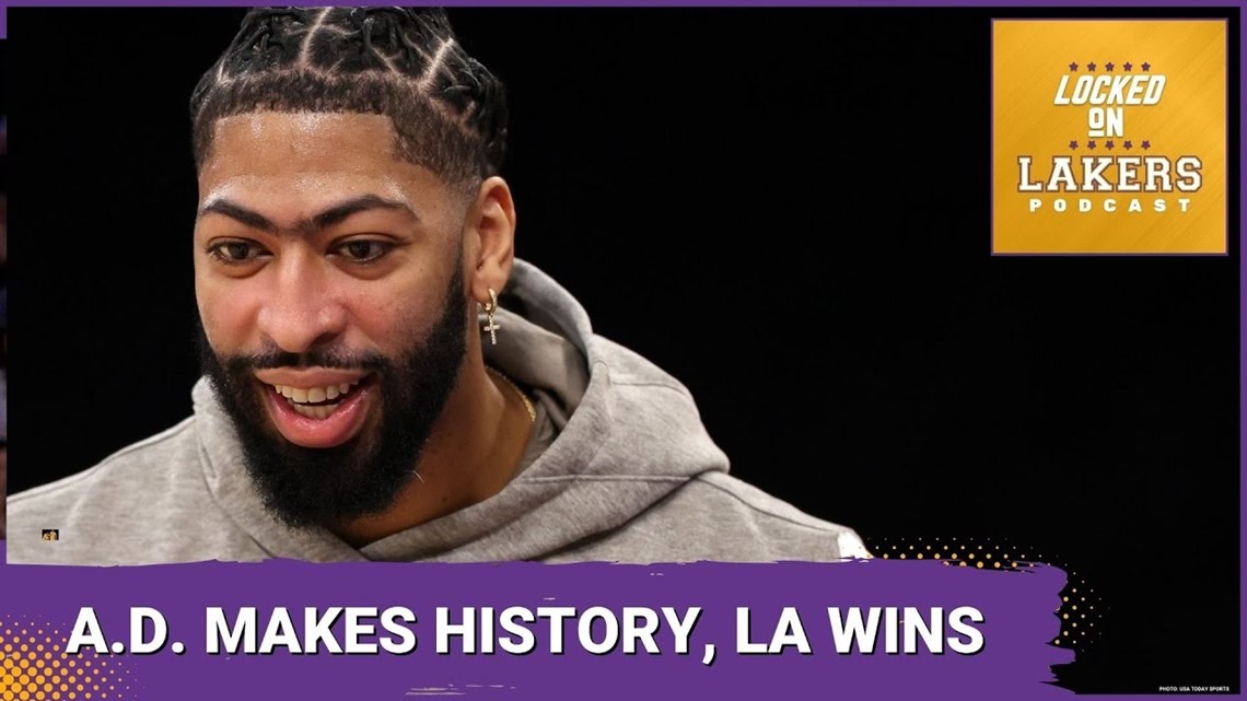 Historic Performance from Anthony Davis (27 PTS/25 REB) Leads Lakers ...