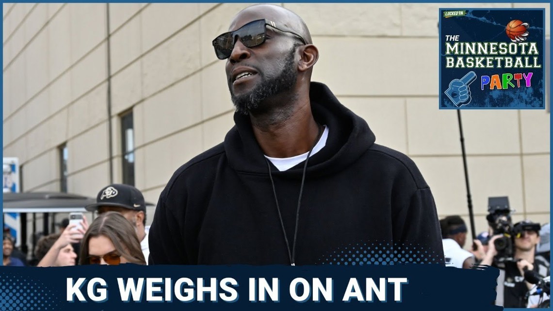 Kevin Garnett Has Strong Reaction to Anthony Edwards' Comments - The ...