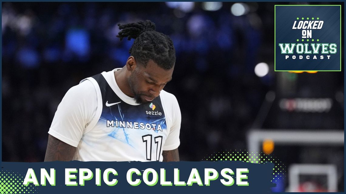 Timberwolves FALL APART in the fourth quarter as they blow huge lead ...