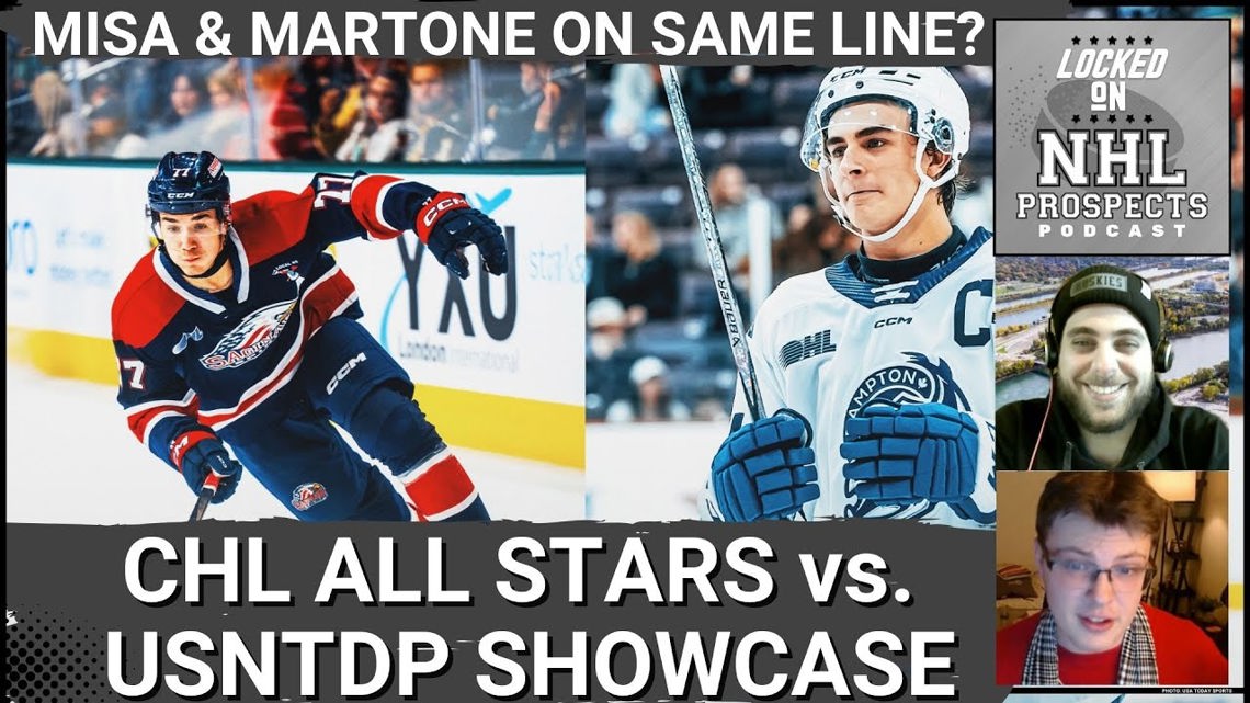 CHL ALL STARS vs. USNTDP SHOWCASE PREVIEW | Scouting Notebook ...