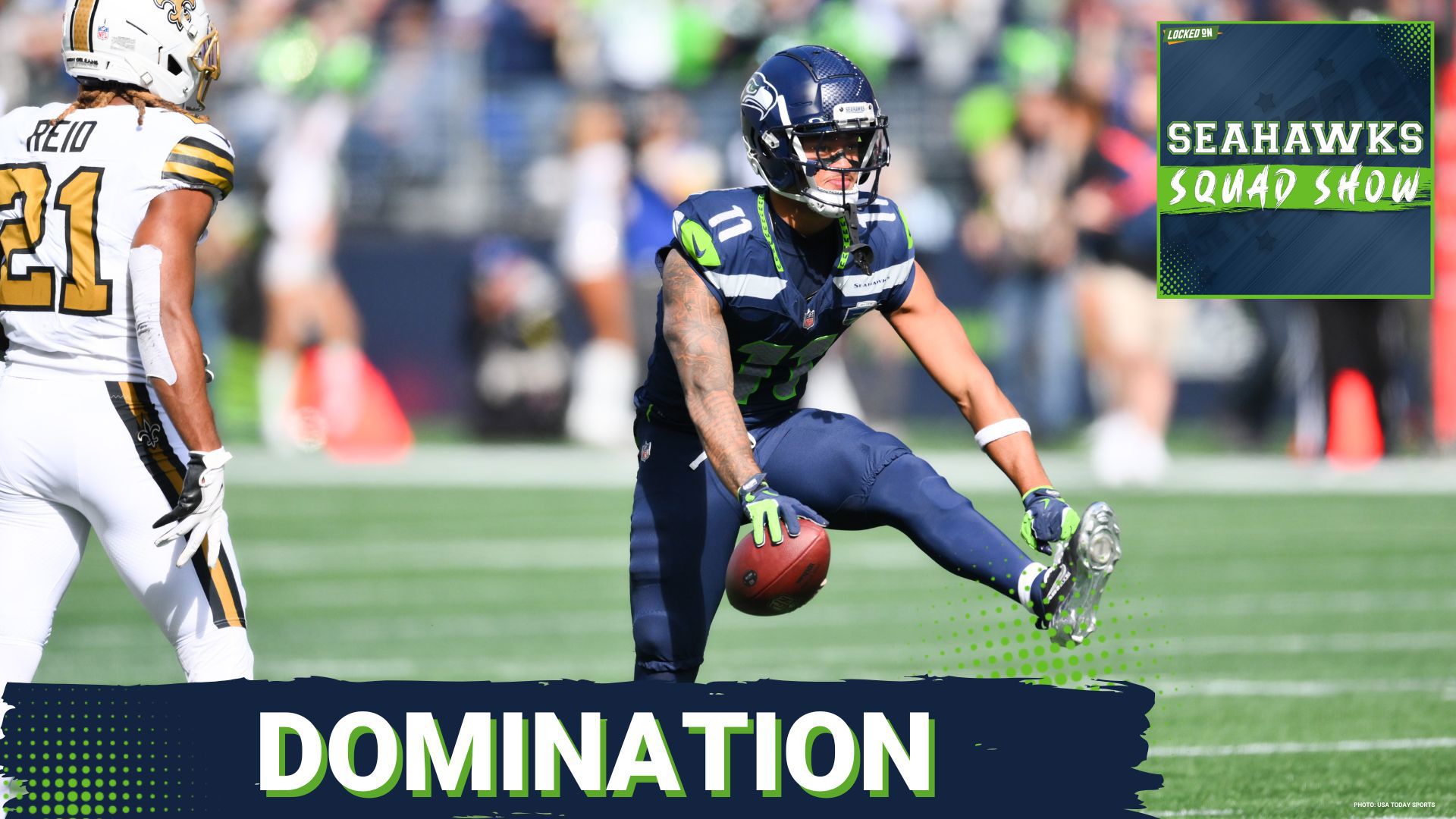 SEAHAWKS SQUAD SHOW: Seattle Seahawks DOMINATE New Orleans Saints at ...