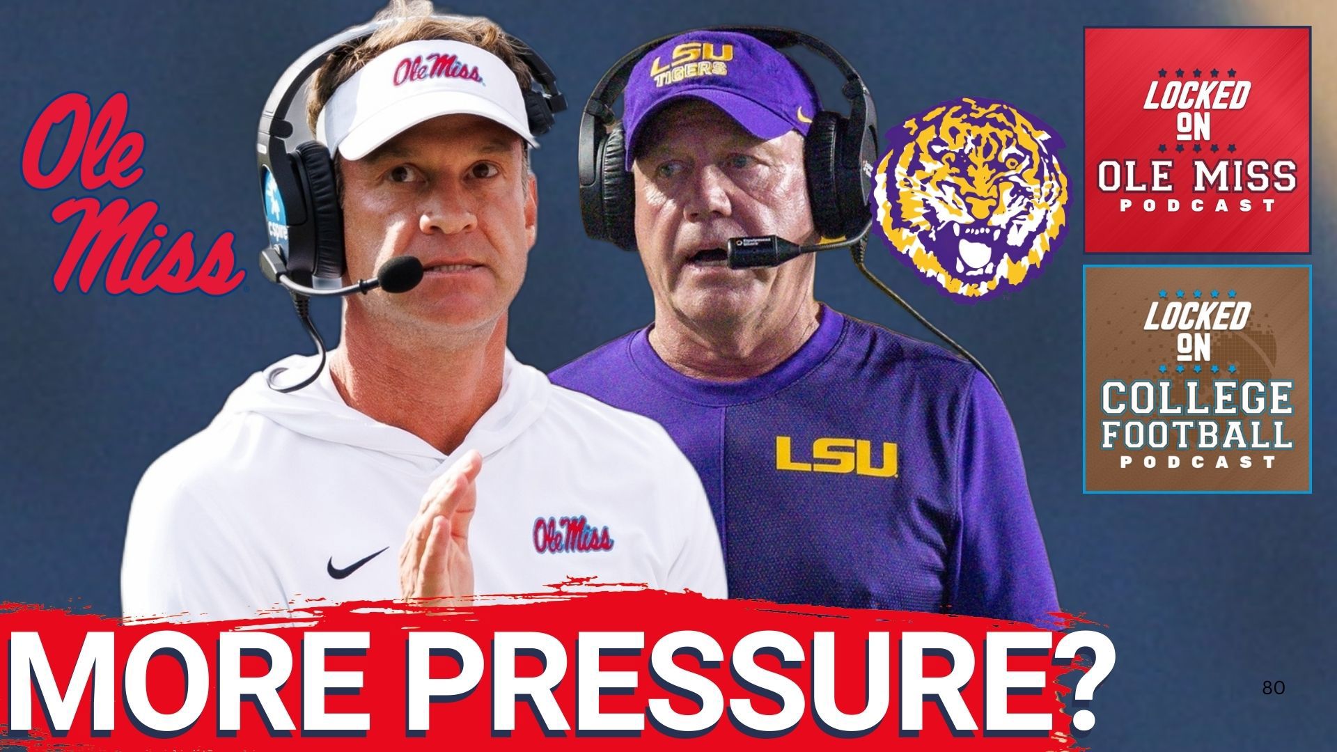 SHOWDOWN: Lane Kiffin's Ole Miss Rebels CLASH with Brian Kelly's LSU ...