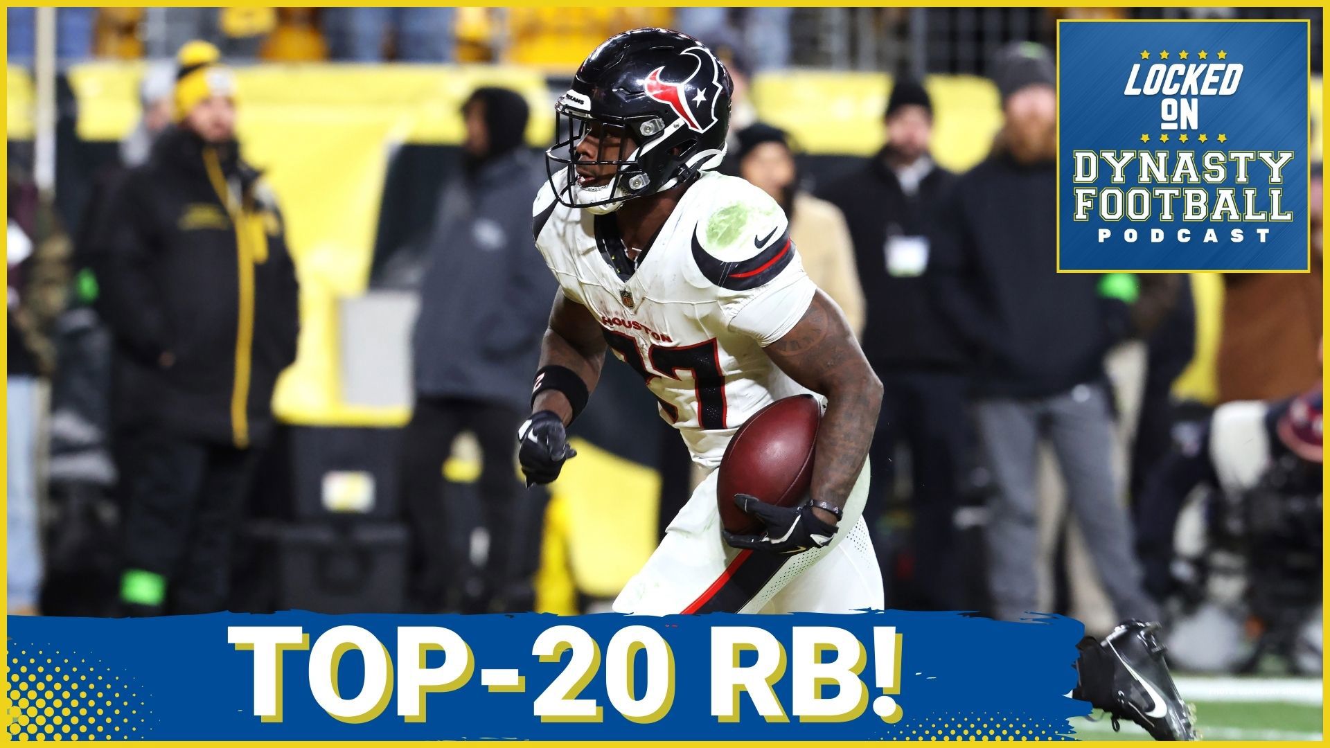 BOLD: Texans RB Woody Marks OVER Josh Jacobs In Dynasty Leagues! | Top ...
