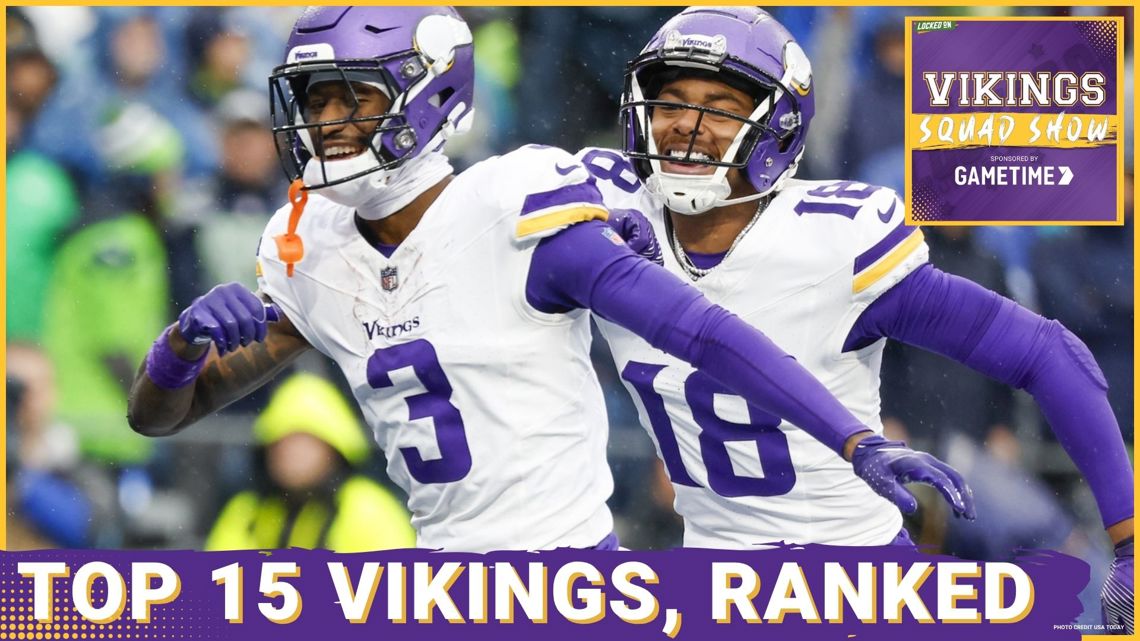 VIKINGS SQUAD SHOW: We Rank The TOP 15 Minnesota Vikings! | 13newsnow.com