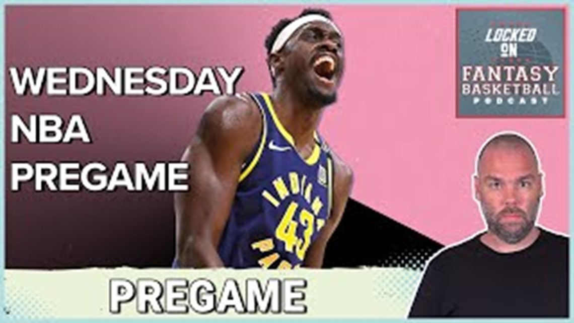 NBA Fantasy Basketball Pregame Show | Wednesday April 3 #NBA # ...