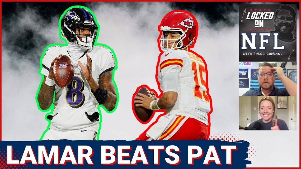 LOCKED ON NFL TOP 100 PLAYERS: Lamar Jackson BEATS Pat Mahomes, Bijan ...
