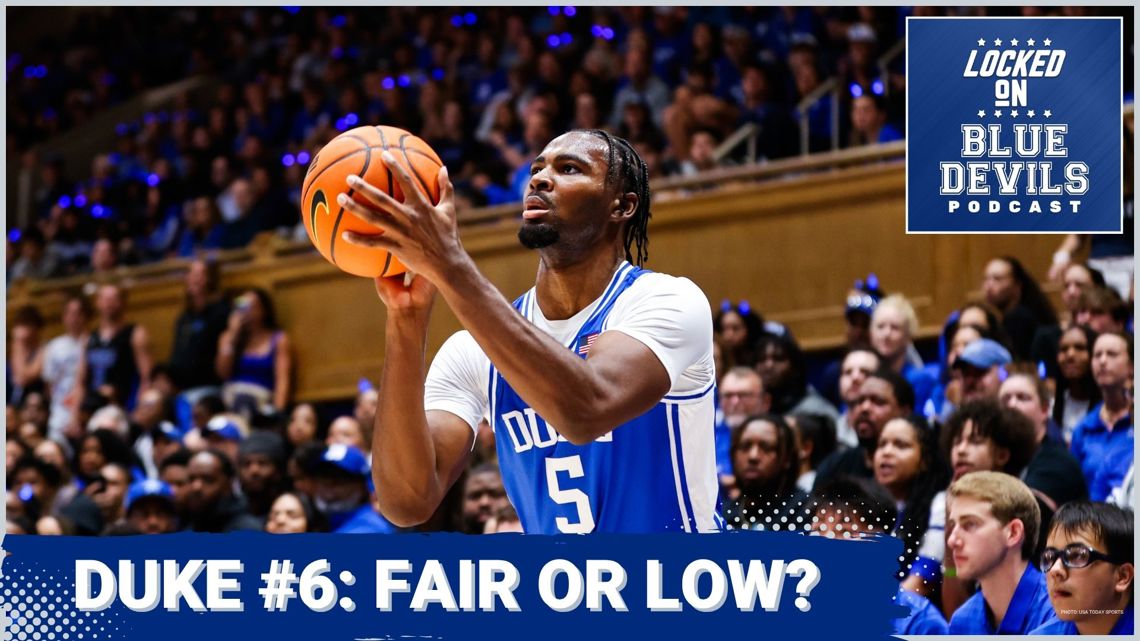 AP Poll SPARKS Debate with Duke Basketball at 6 | Are Blue Devils UNDERRATED or OVERVALUED ...