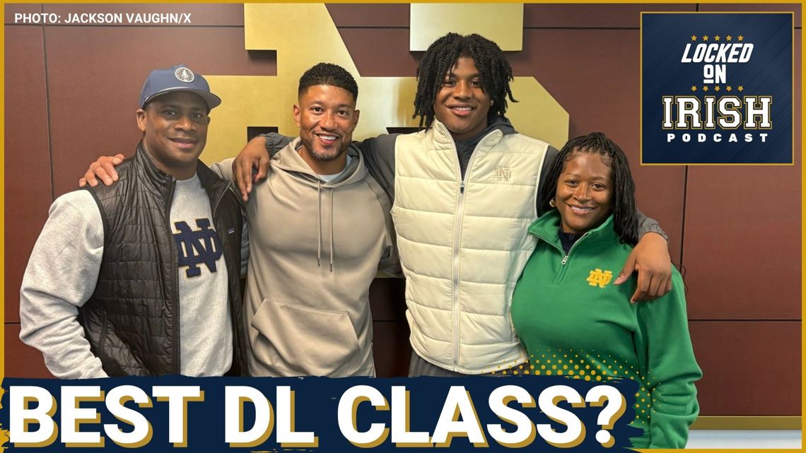 Notre Dame Lands ELITE EDGE Jackson Vaughn! Is this the BEST Defensive ...
