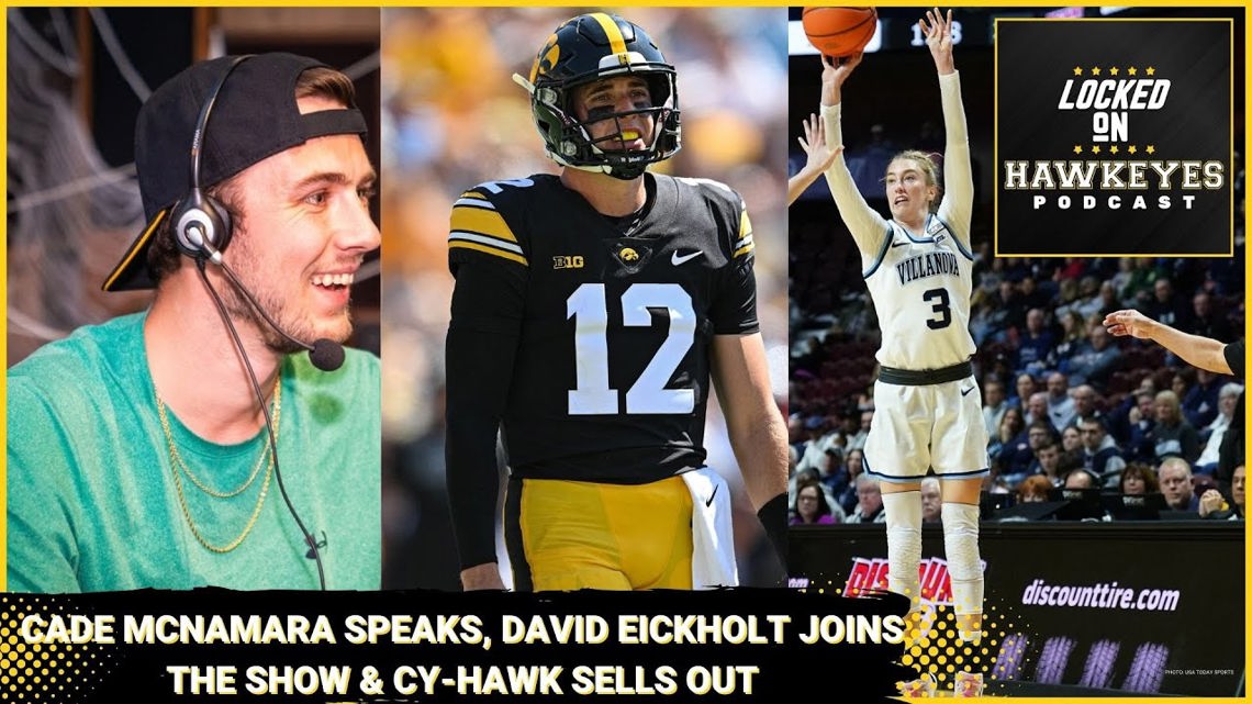 Iowa Football: Cy-Hawk Sells out, Cade McNamara speaks, David Eickholt ...