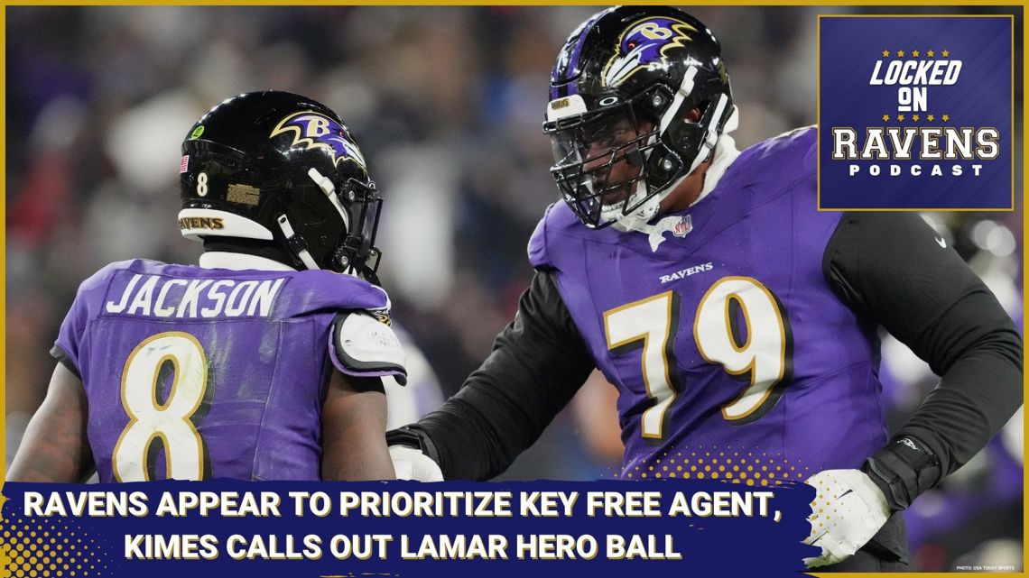 Baltimore Ravens appear to prioritize key free agent, Mina Kimes calls out Lamar Jackson hero ...