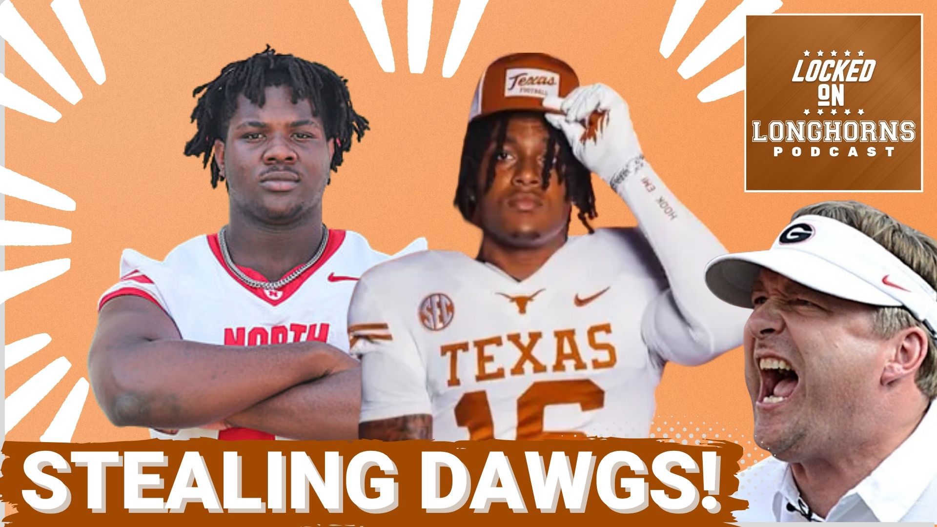 STEAL: Texas Football ROBS Georgia of TWO FIVE ⭐ Recruits on the Same ...
