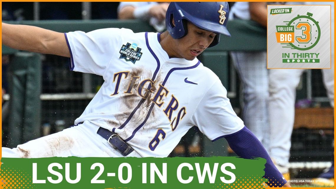 LSU Sitting Pretty In College World Series With Win Over UCLA | The Big ...