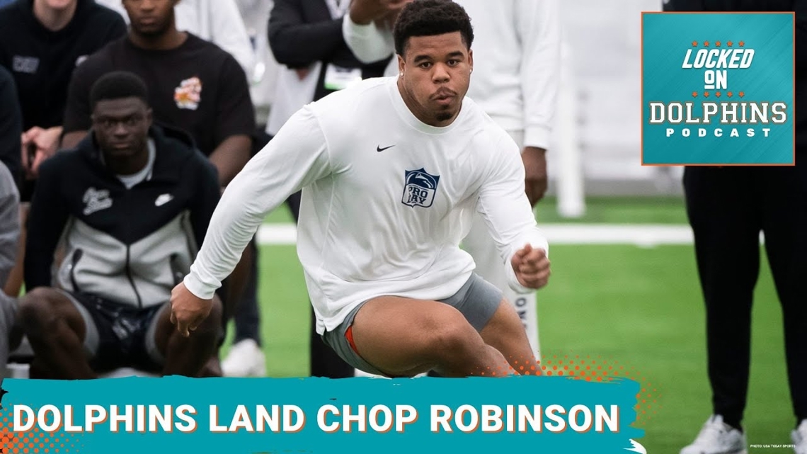 Miami Dolphins Draft Chop Robinson With 21st Pick In 2024 NFL Draft ...