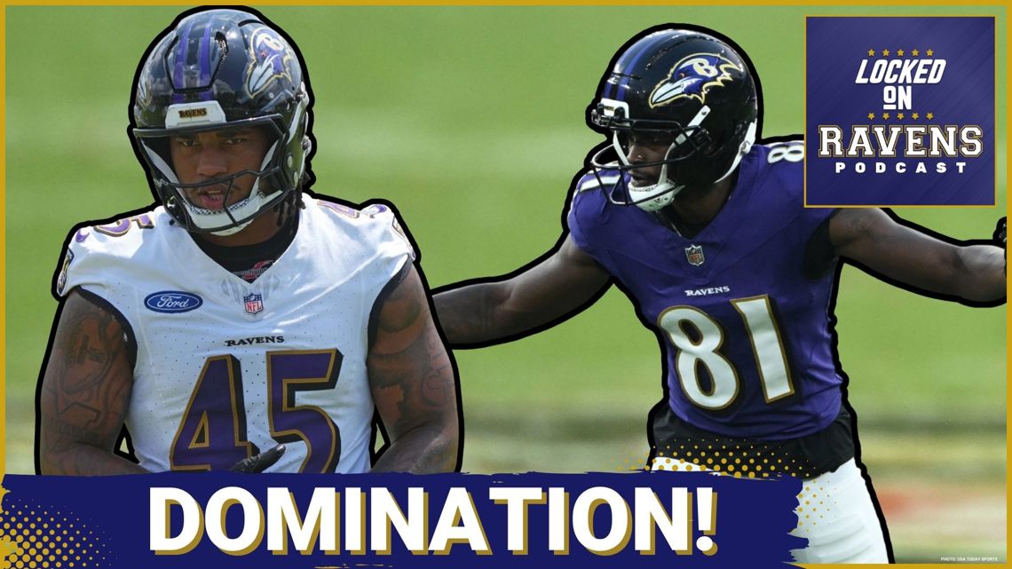 Tez Walker, Mike Green SHINE, Baltimore Ravens DOMINATE Dallas Cowboys ...