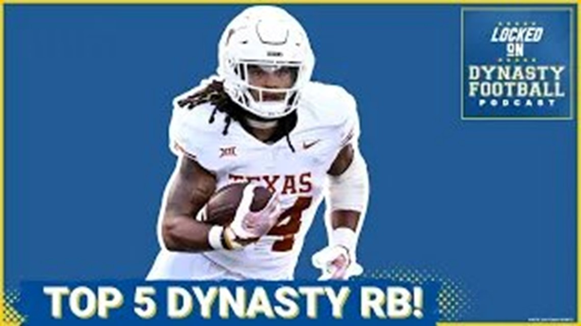 Texas RB Jonathon Brooks = Top 5 Dynasty Running Back! | 13newsnow.com