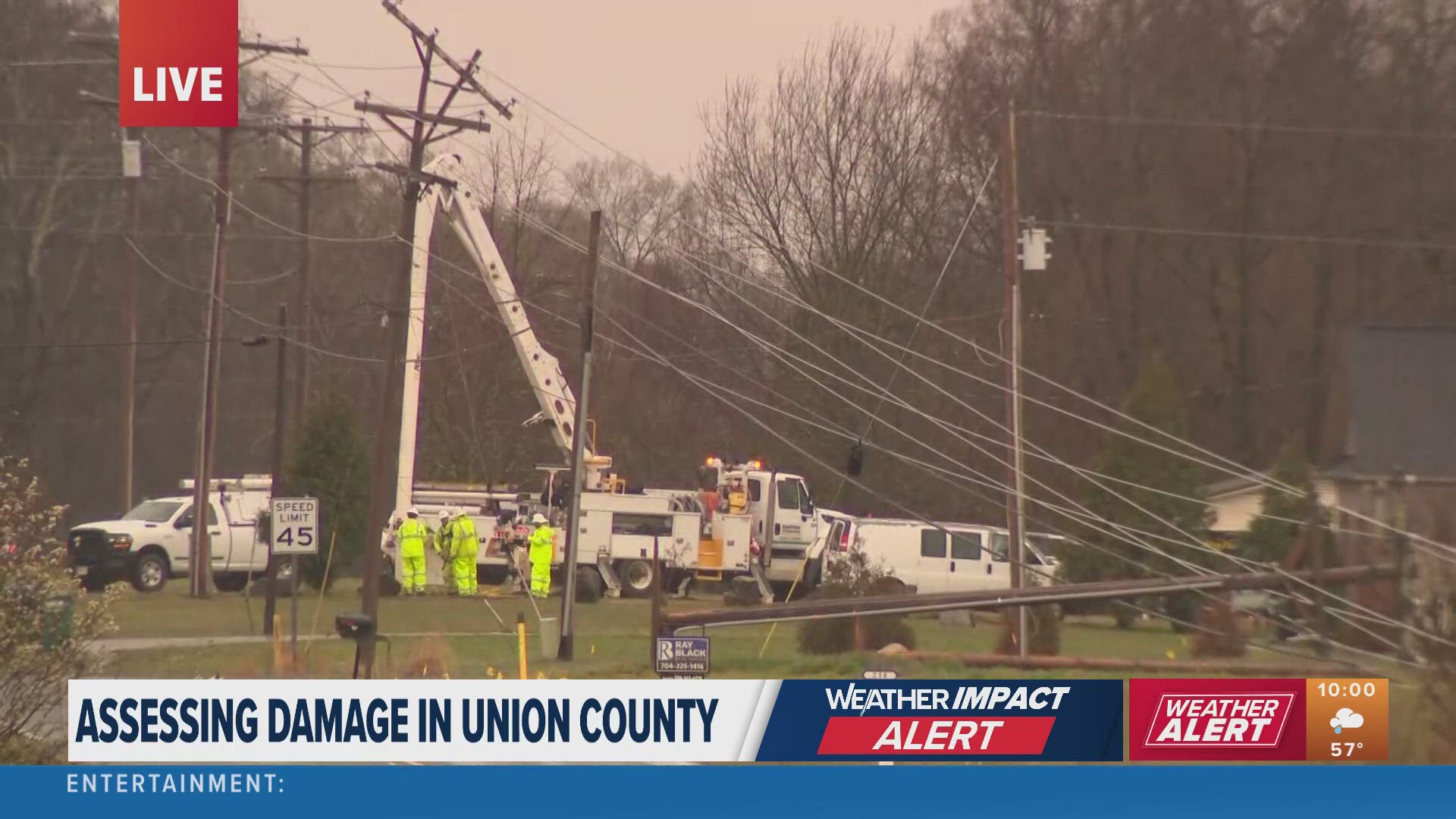 EF-1 tornado touched down in NC, National Weather Service says ...